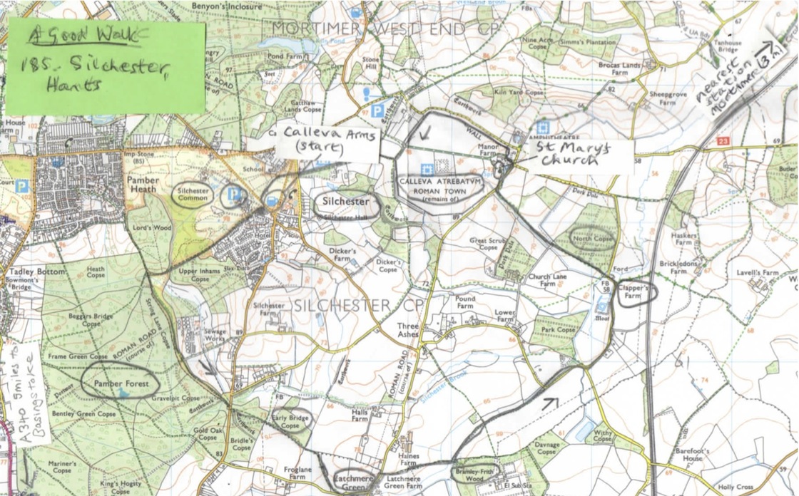 Silchester Map
