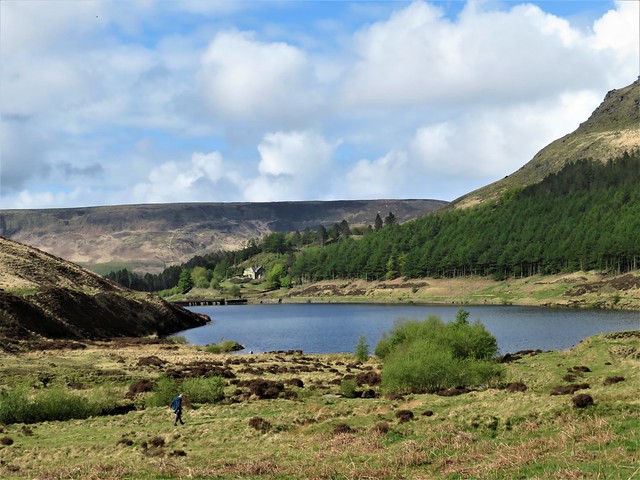 Greenfield Brook & Raven Stones, Saddleworth Moor, Greater Manchester ...